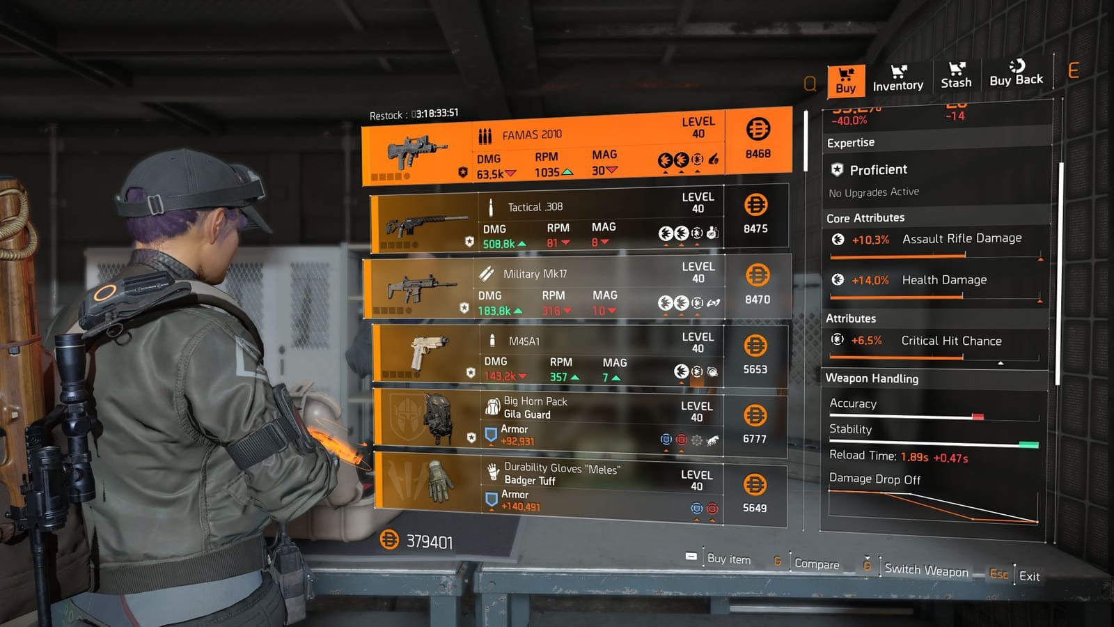 The Division 2 vendors this week (September 30 to October 7, 2025): All ...