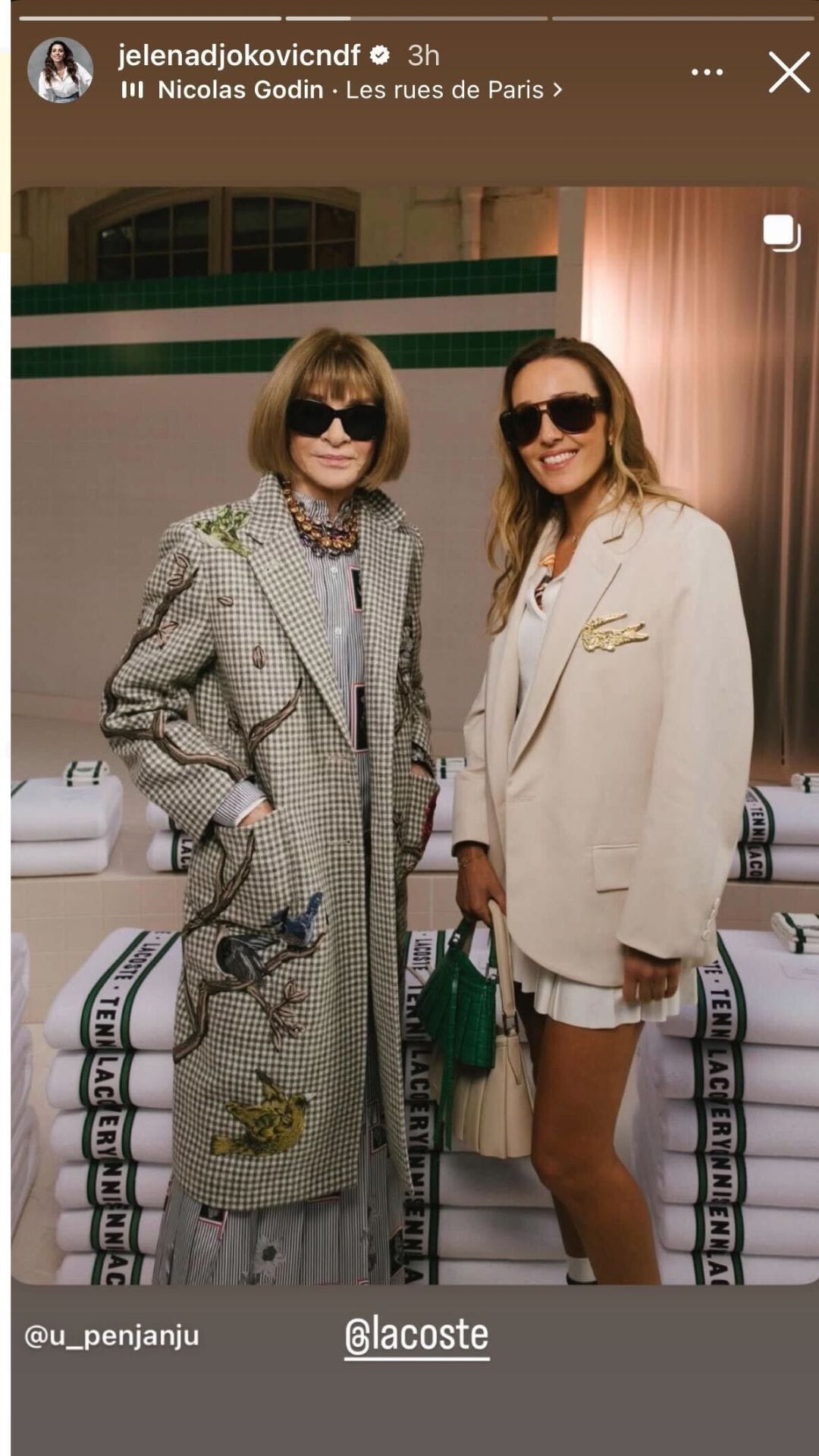 Venus Williams, Novak Djokovic's wife Jelena & Grigor Dimitrov turn heads as they pose with ...