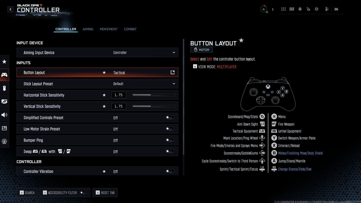 Best controller settings for Black Ops 7 beta