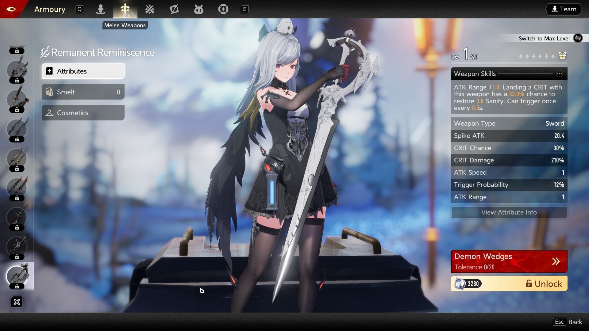 Best Berenica build in Duet Night Abyss (Early Game): Weapons, Demon Wedges, and more