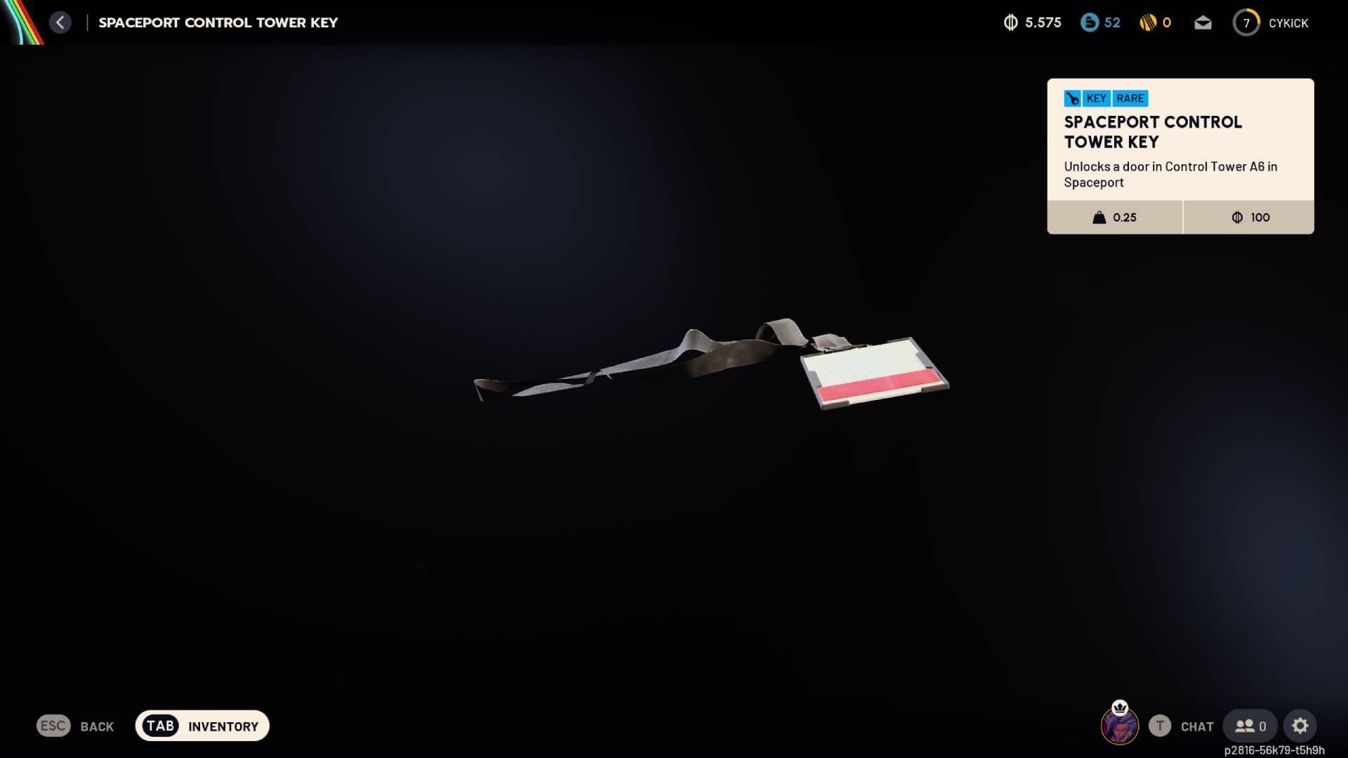 Where to find Spaceport Control Tower key in Arc Raiders