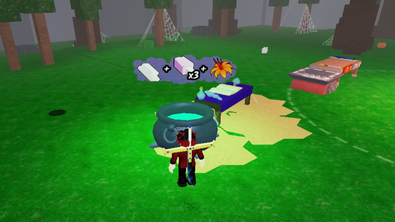 All 99 Nights in the Forest potion ingredients and how to get them