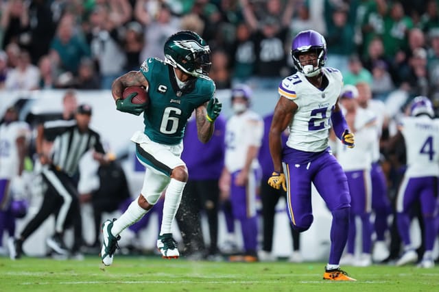 Minnesota Vikings vs. Philadelphia Eagles projected starting lineup and ...