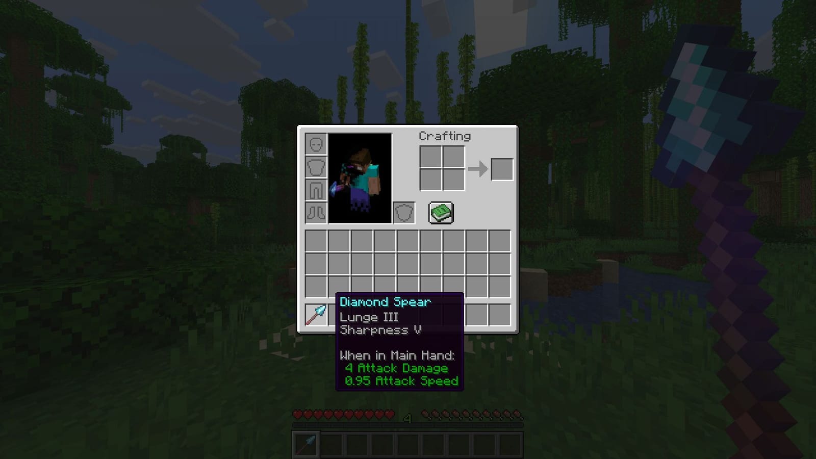 Is spear better than sword in Minecraft?