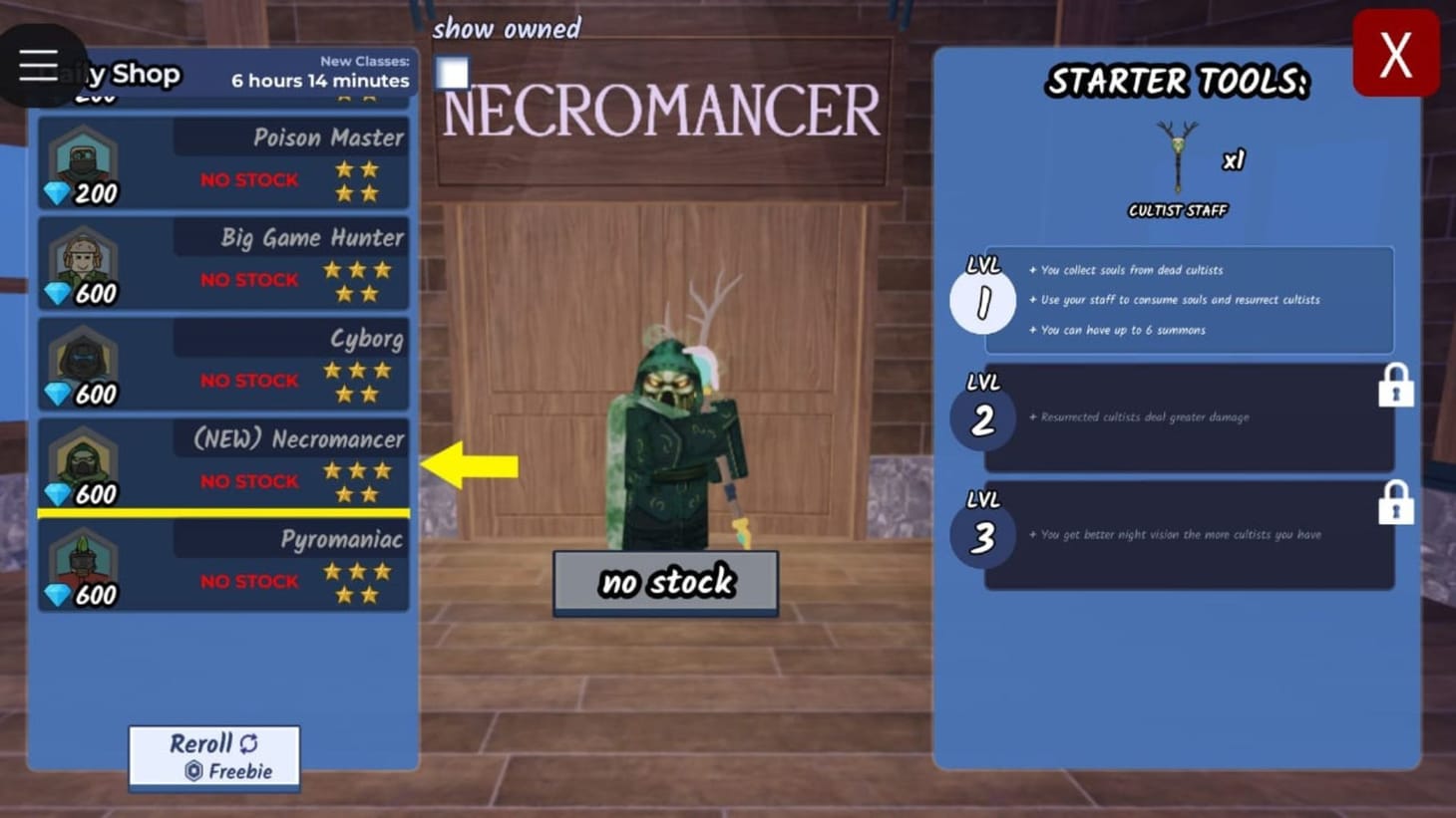 99 Nights in the Forest Necromancer guide