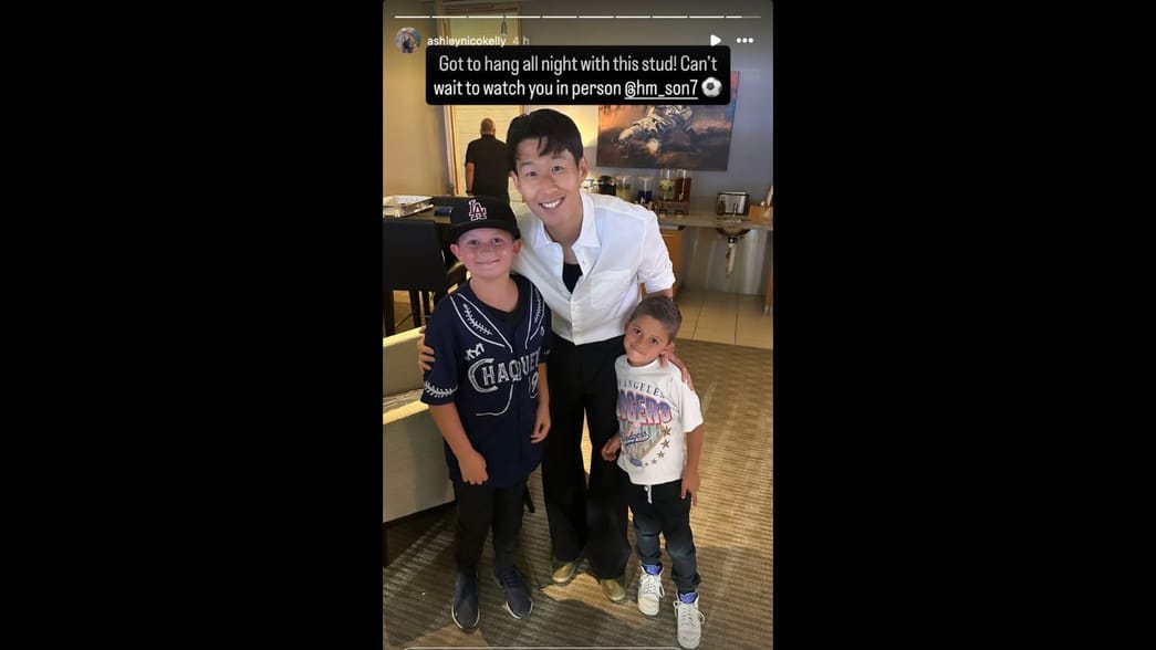 "1st time embarrassed of his father" - Joe Kelly's wife Ashley makes ...