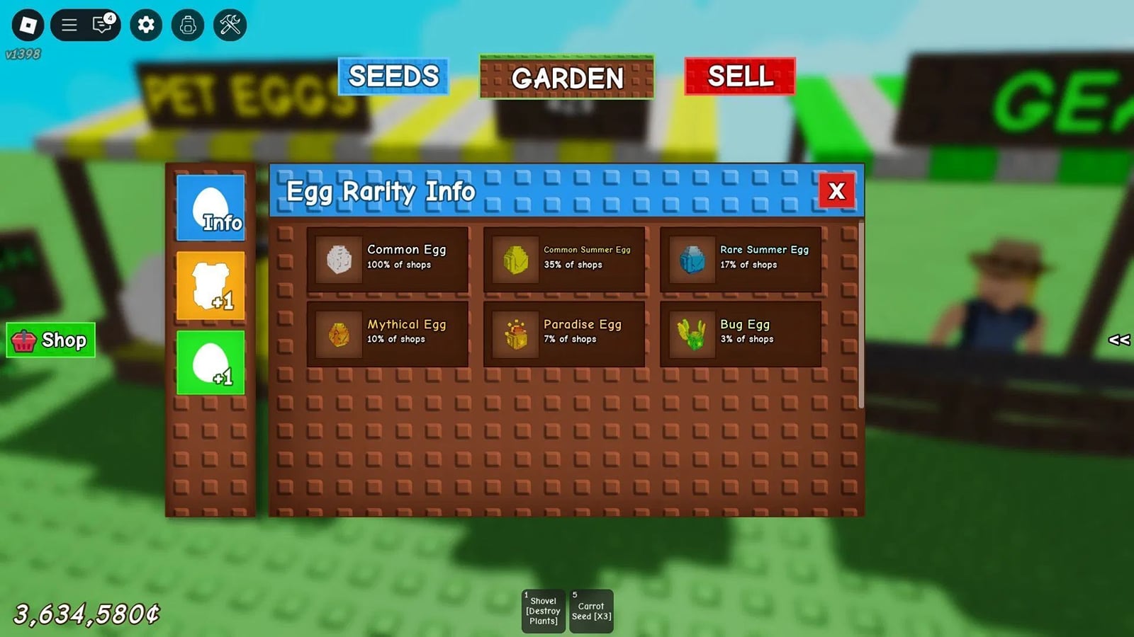 What does a Sea Turtle do in Grow a Garden?