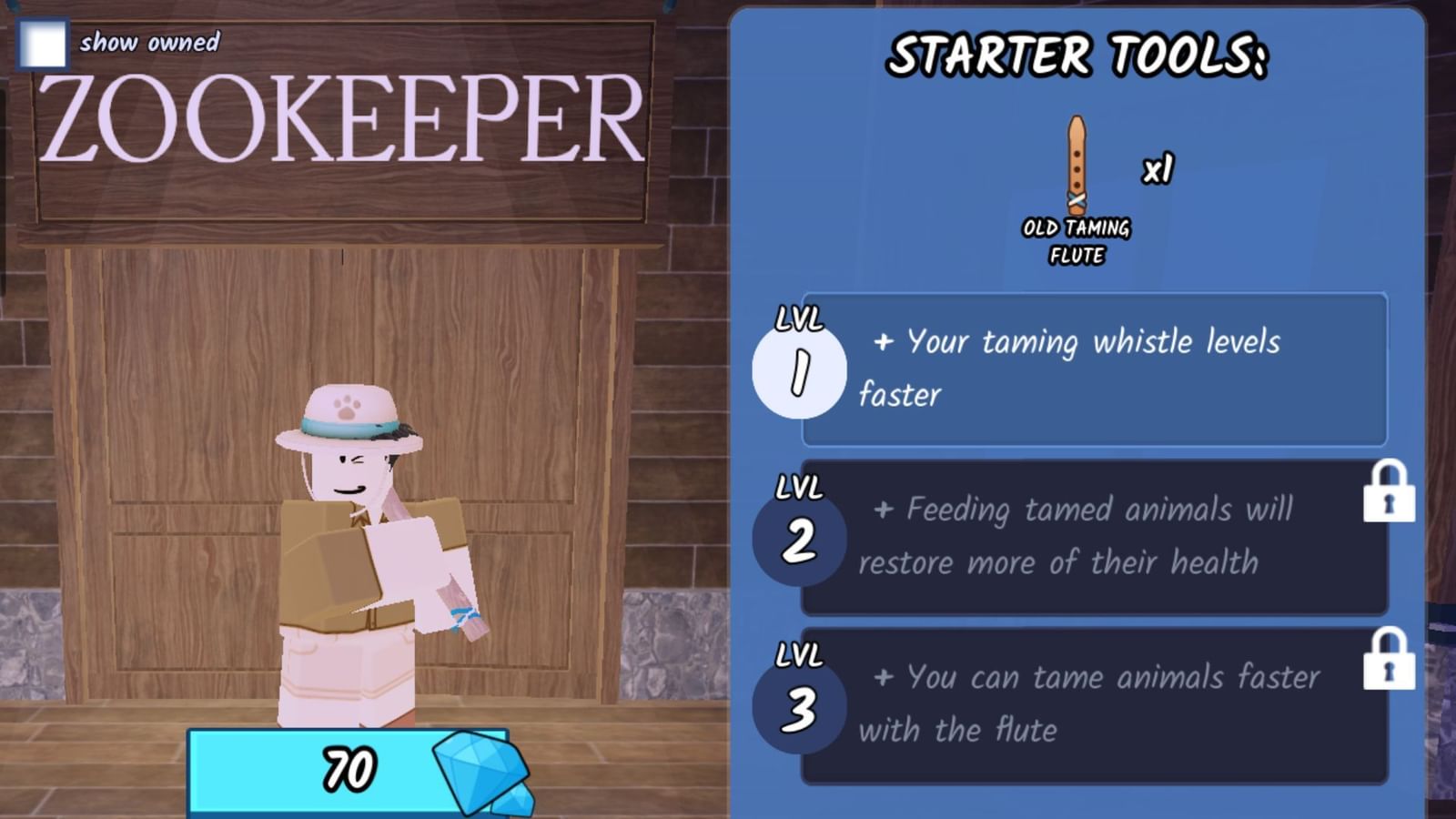 99 Nights in the Forest Zookeeper guide