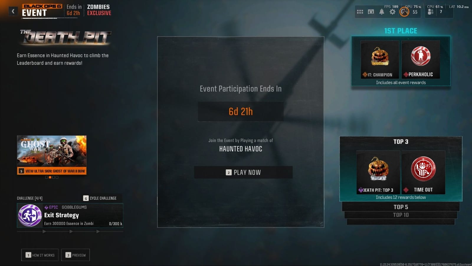 The Death Pit event in Black Ops 6 Zombies: All details explored