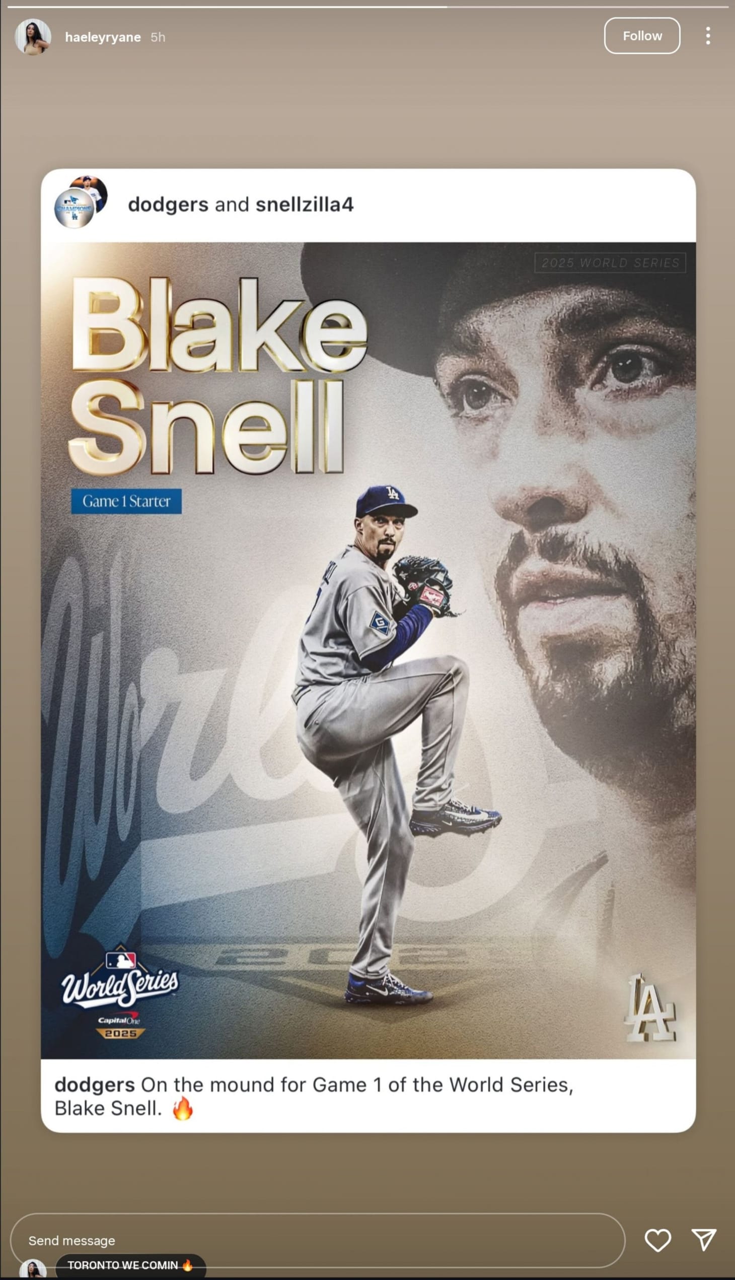 Blake Snell’s wife Haley sends 3-word warning to Toronto as 2x Cy Young ...