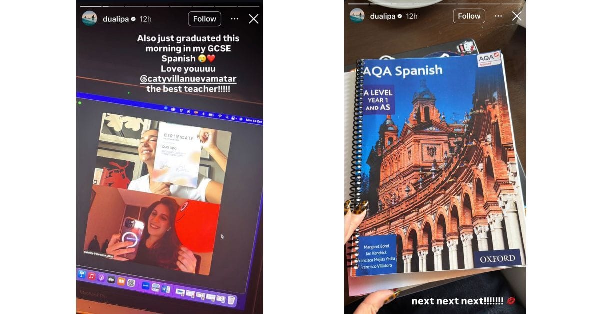 What ethnicity is Dua Lipa? Singer celebrates passing her GCSE Spanish exam