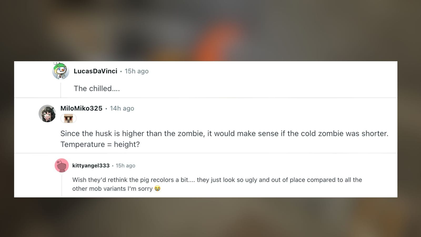 After new skeleton mob, Minecraft fans are now asking for a cold-themed ...