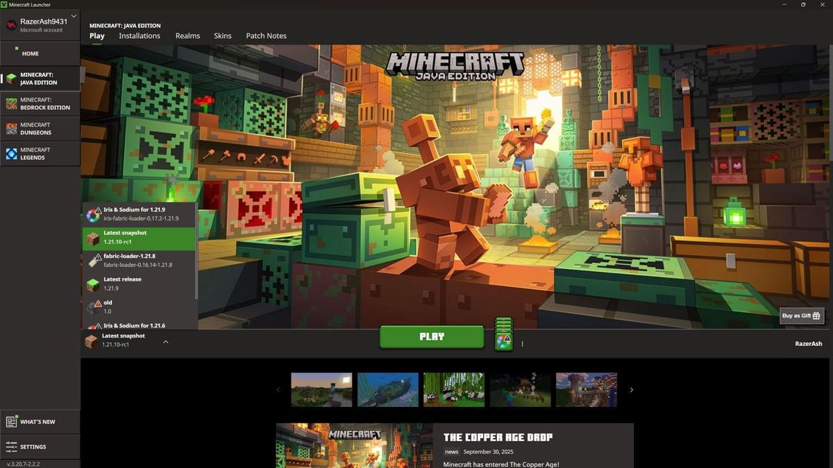 Minecraft to release quick 1.21.10 hotfix update for Java Edition