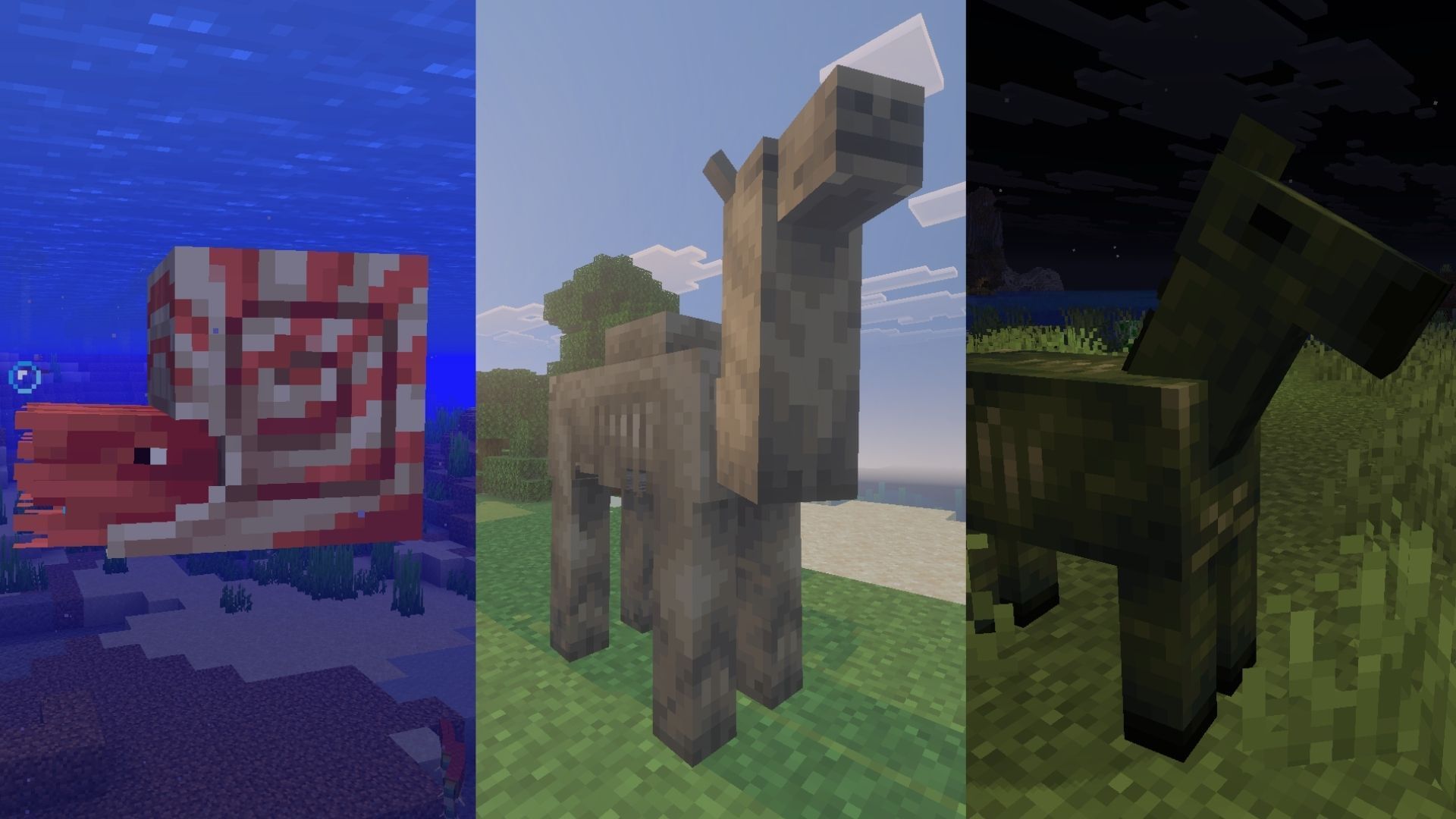 All new mounts confirmed for Minecraft Mounts of Mayhem game drop