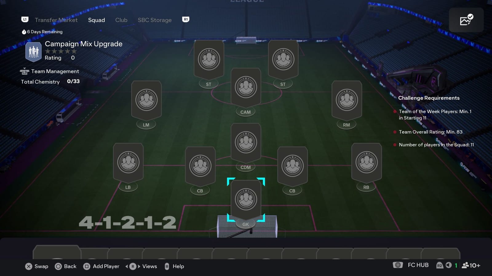 EA FC 26 Campaign Mix Upgrade SBC: All tasks and cheapest solutions