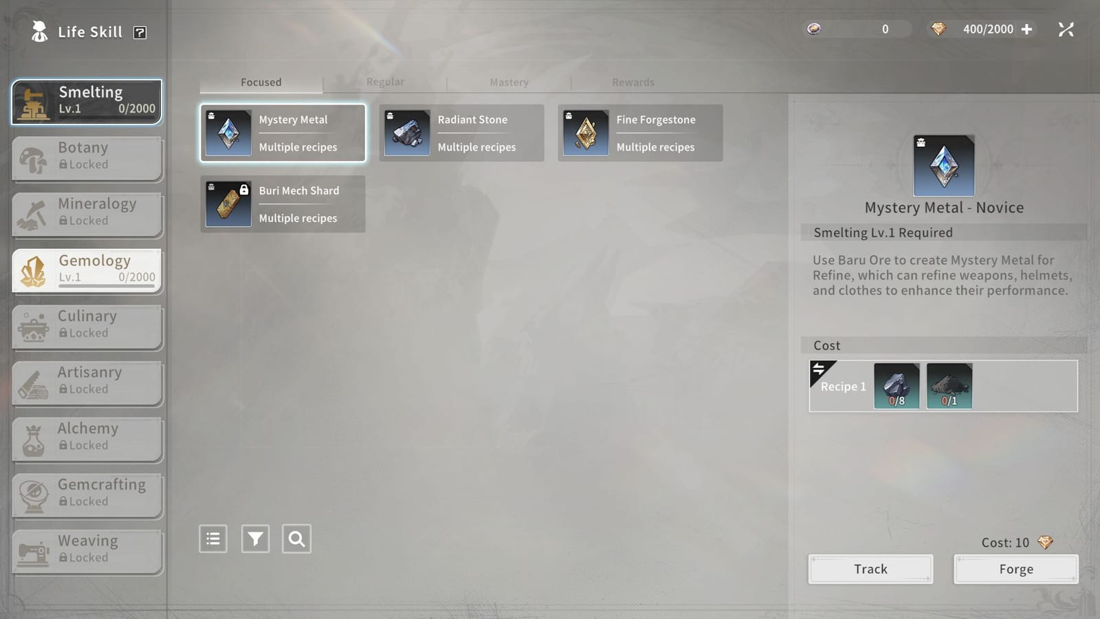 Blue Protocol Star Resonance: Gear progression guide