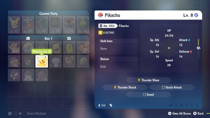 Pikachu: Best Pikachu Moveset and Nature in Pokemon Legends Z-A