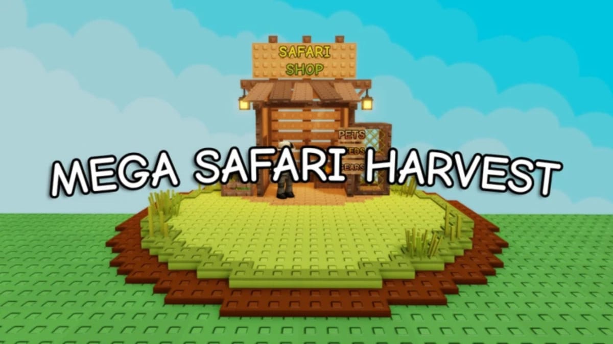 All new Grow a Garden Mega Safari Harvest Plants