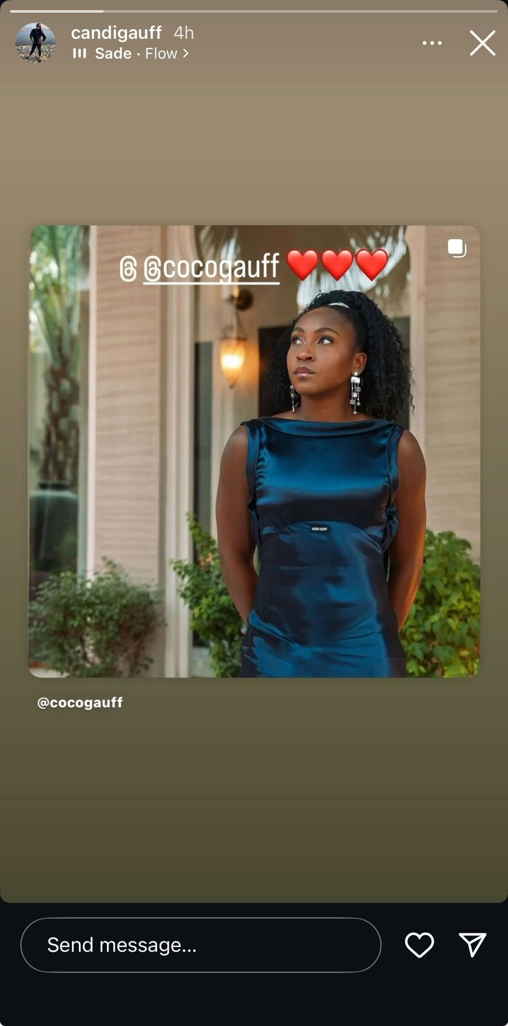 Coco Gauff: Coco Gauff's mother Candi and boyfriend Jalen Sera fawn ...