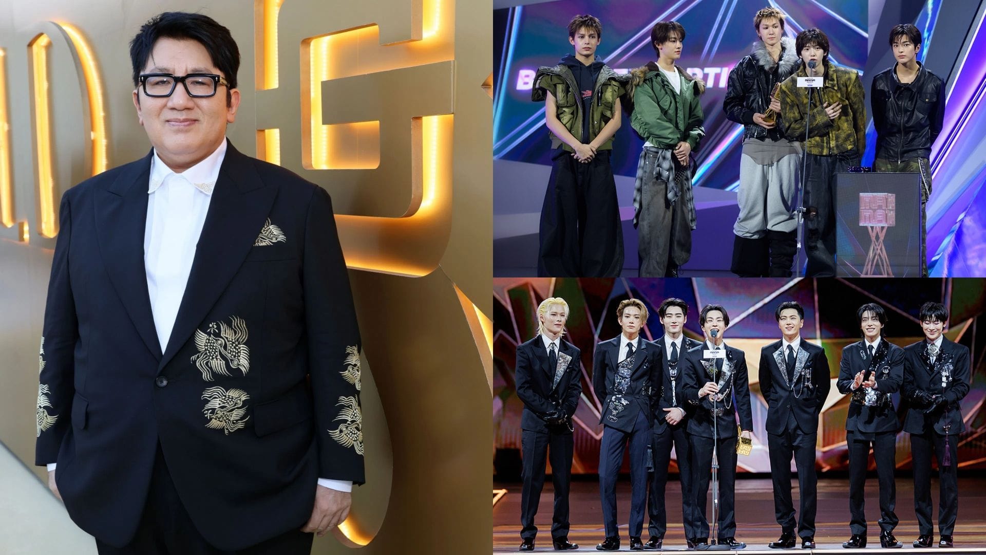 ENHYPEN and CORTIS thank Bang Si-hyuk at 2025 MAMA, drawing criticism ...