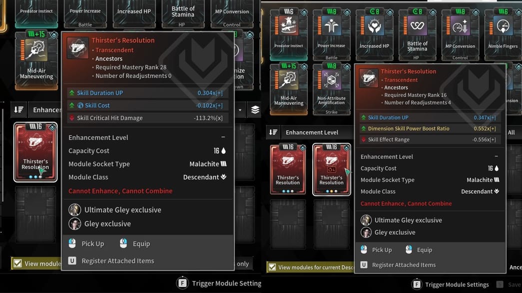 All you need to know about Ancestor modules in The First Descendant