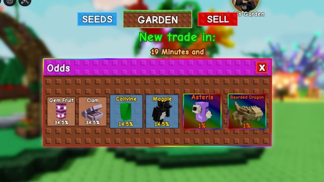 Grow a Garden Bearded Dragon guide