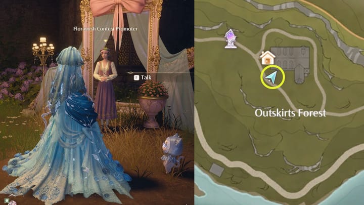 Infinity Nikki Stamp of Memories: Florawish locations