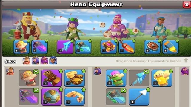 Leak suggests a new Barbarian King Hero Equipment in Clash of Clans