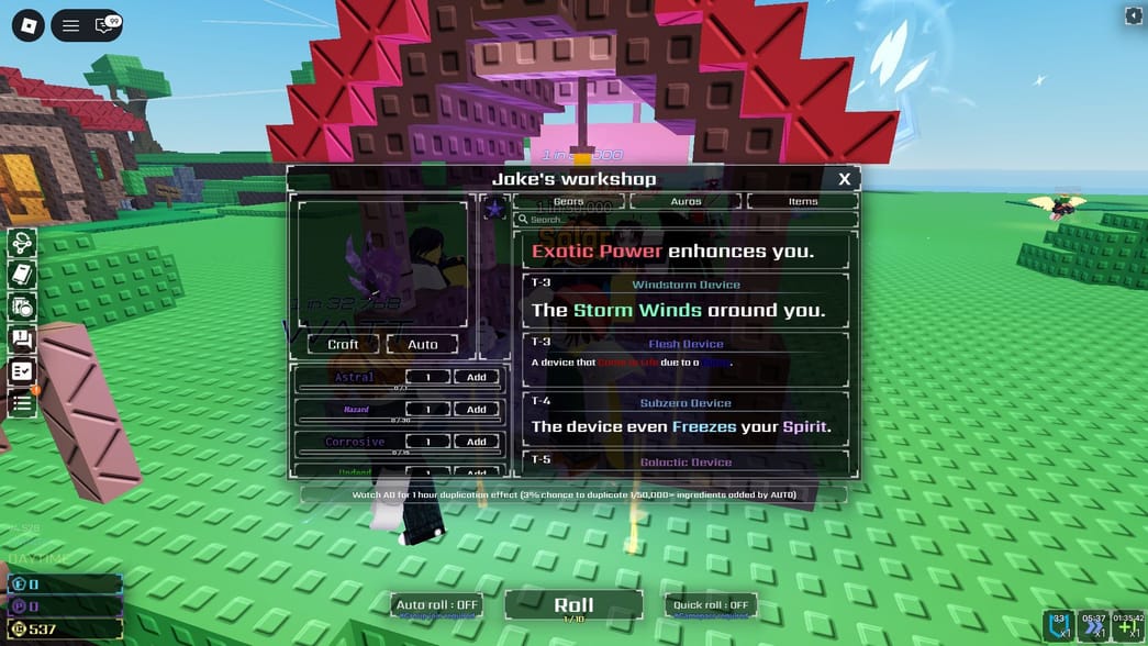 Sol’s RNG Flesh Device guide