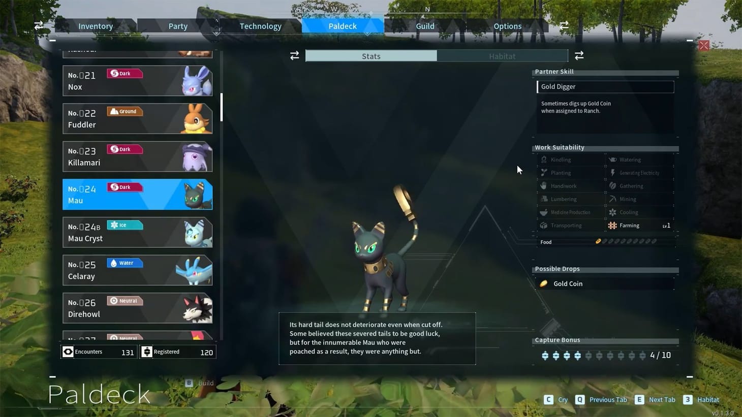 How to catch (and farm) Mau in Palworld