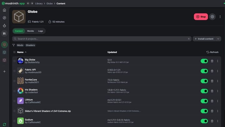 Minecraft Big Globe Mod Guide