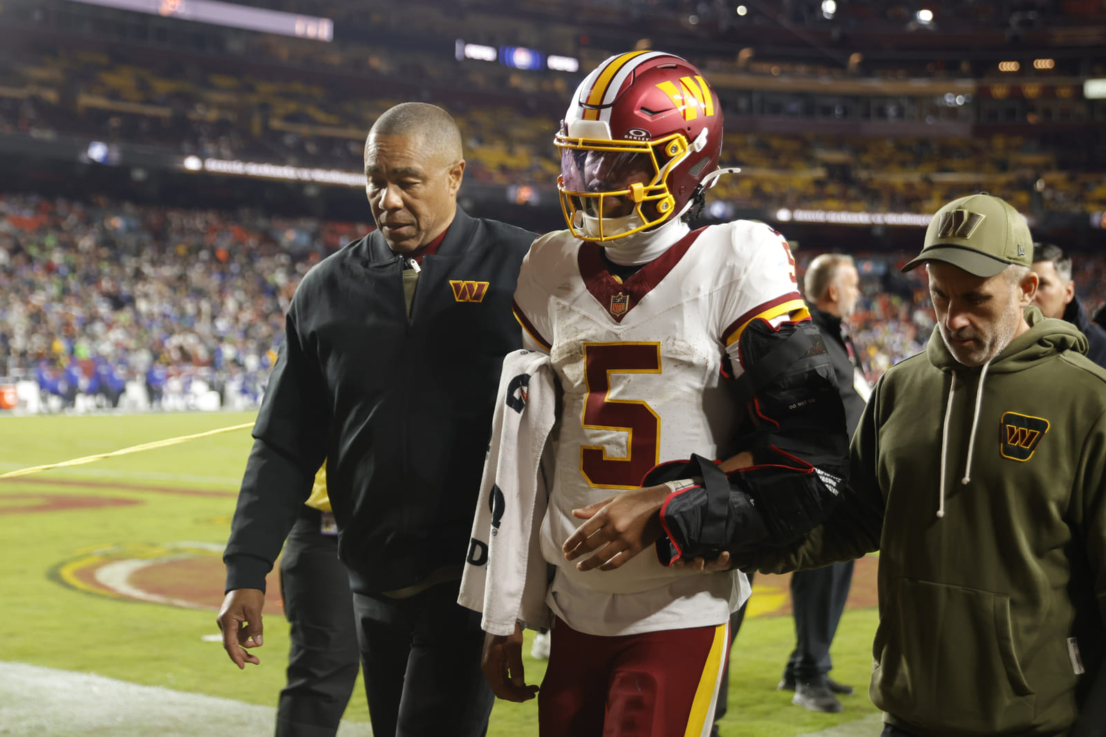 Emmanuel Acho torches "idiotic" Dan Quinn for playing Jayden Daniels in ...