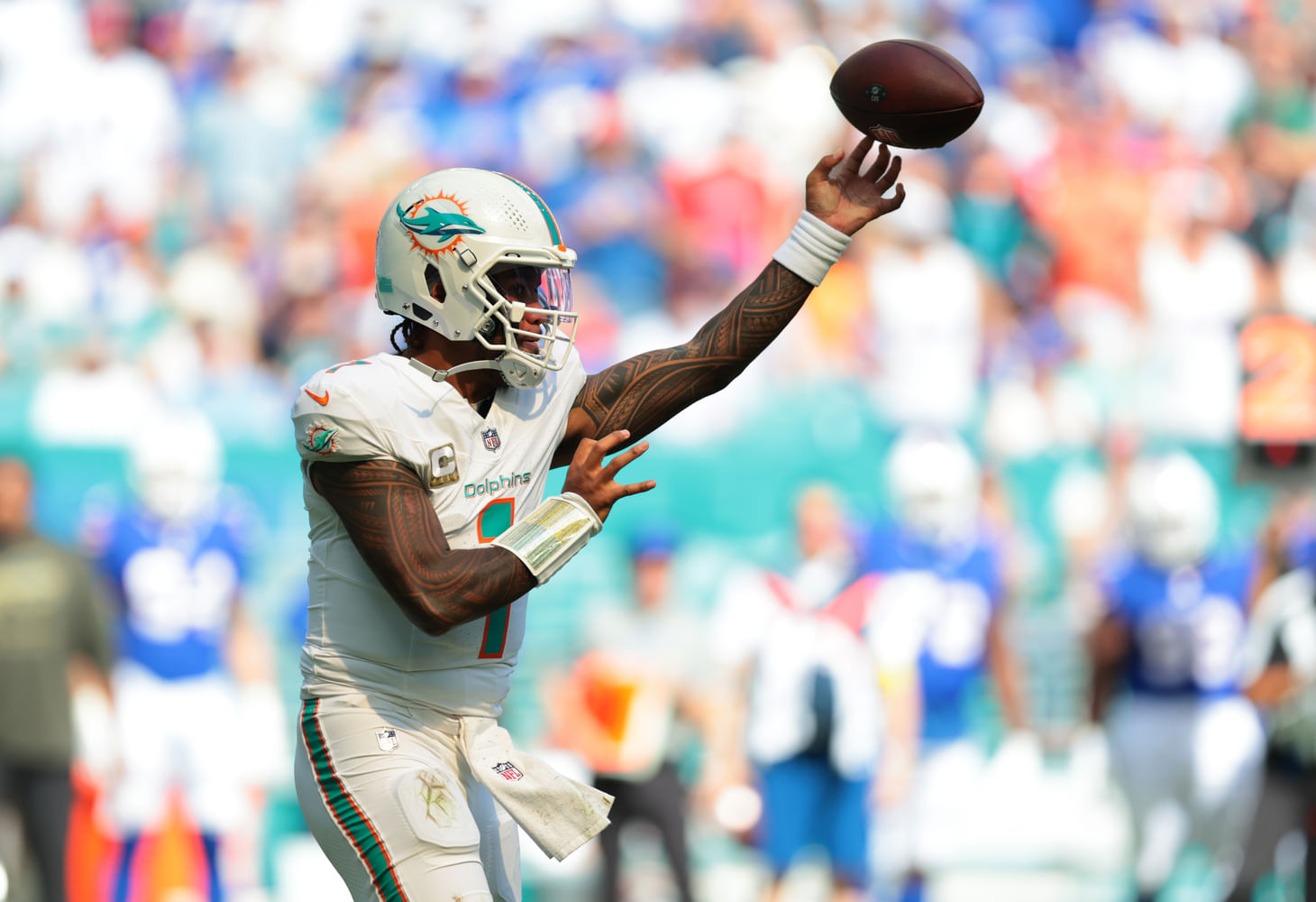 "Tua Turndaballova strikes again": NFL fans roast Dolphins QB after ...