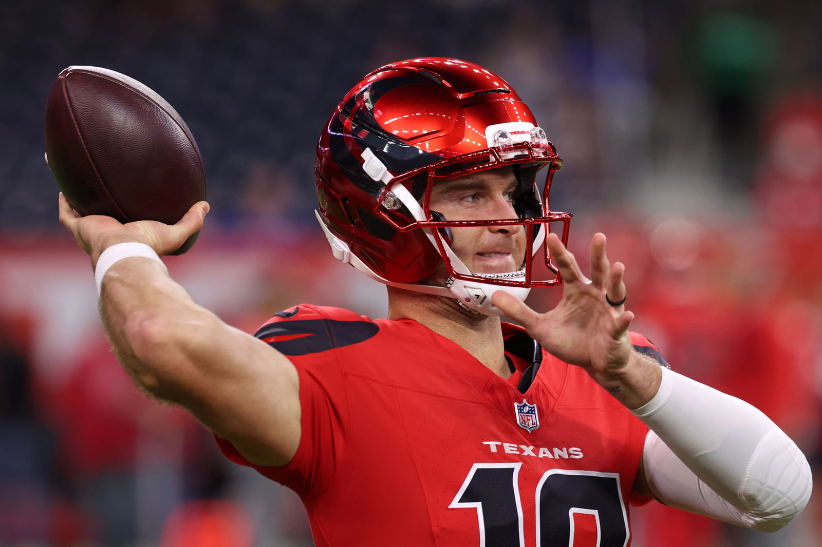"Davis Mills is taking C. J. Stroud's job": NFL fans react as Texans QB ...