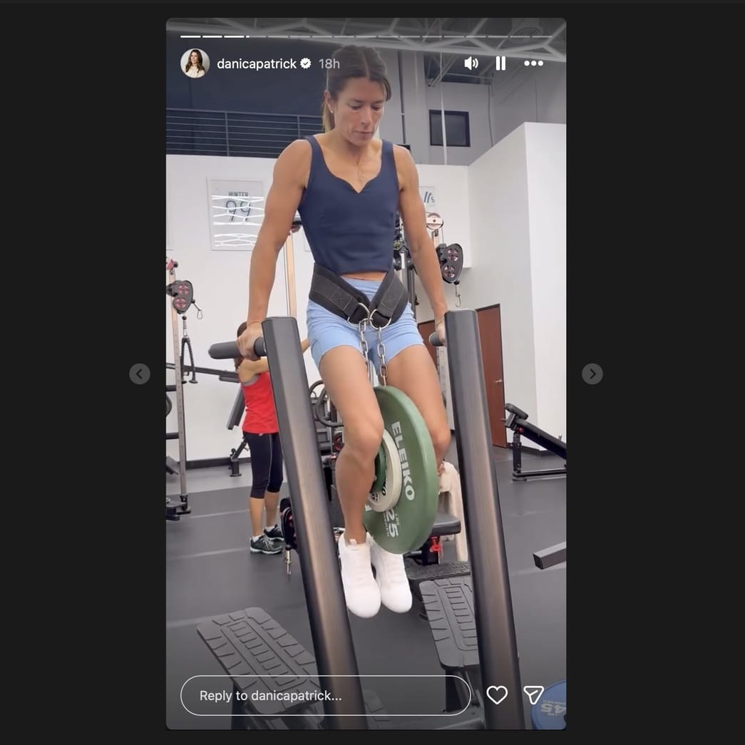 Danica Patrick shows off ripped physique as she shares intense workout ...