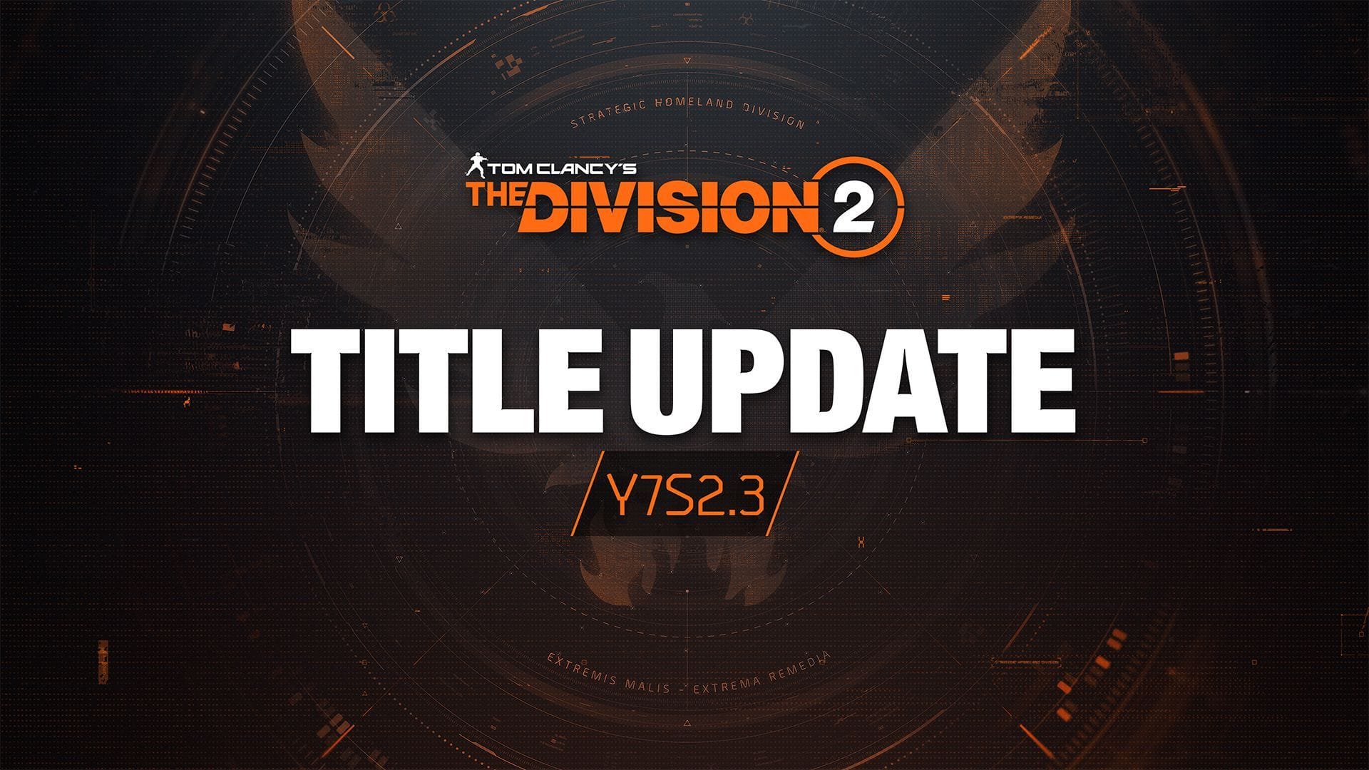 Title Update Y7S2.3: The Division 2 Title Update Y7S2.3: New exotic ...