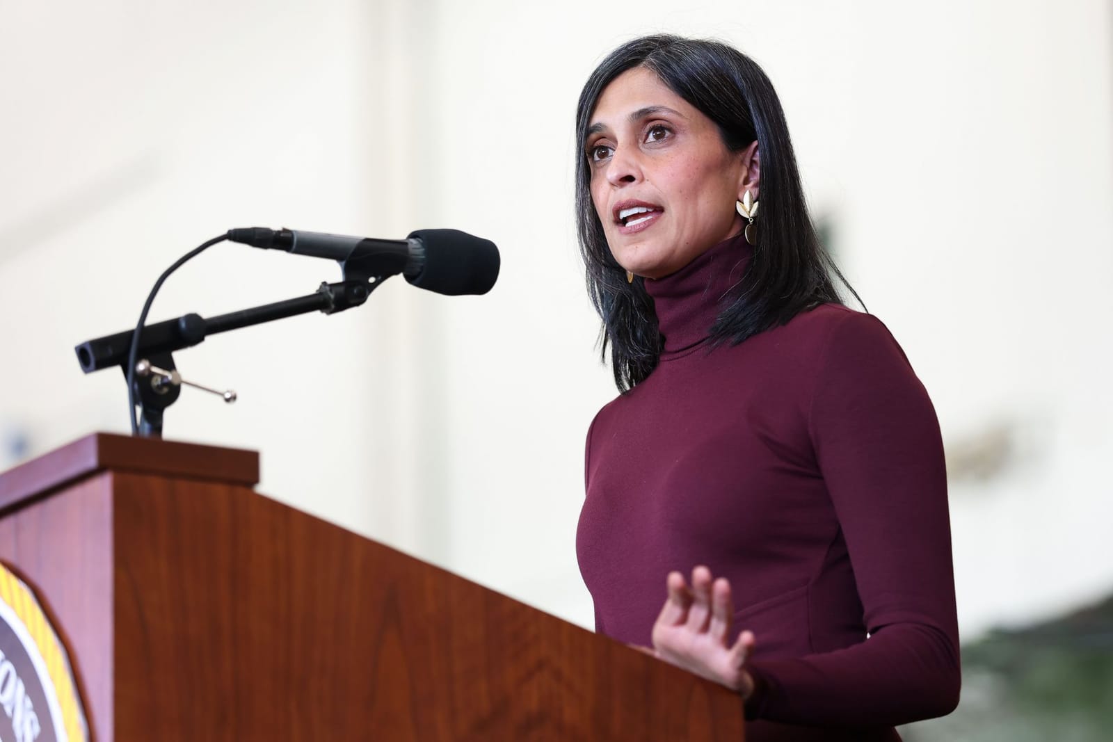 Why was Usha Vance spotted without her wedding ring? Spokesperson ...