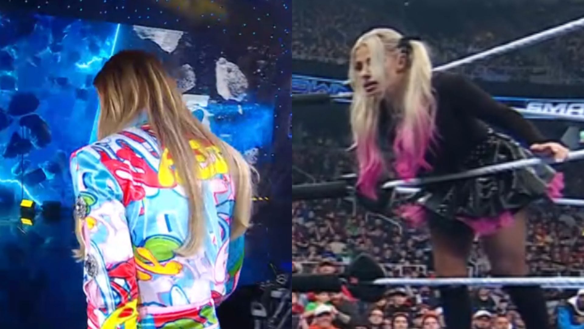 WWE Issues Statement After Charlotte Flair Walks Out On Alexa Bliss ...