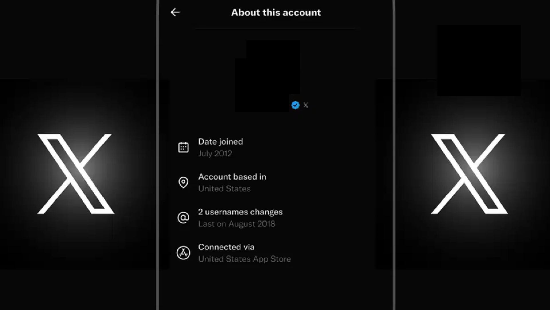 How to check your account country on X