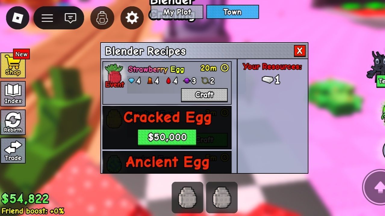 Mutate or Lose Brainrot Crafting update patch notes