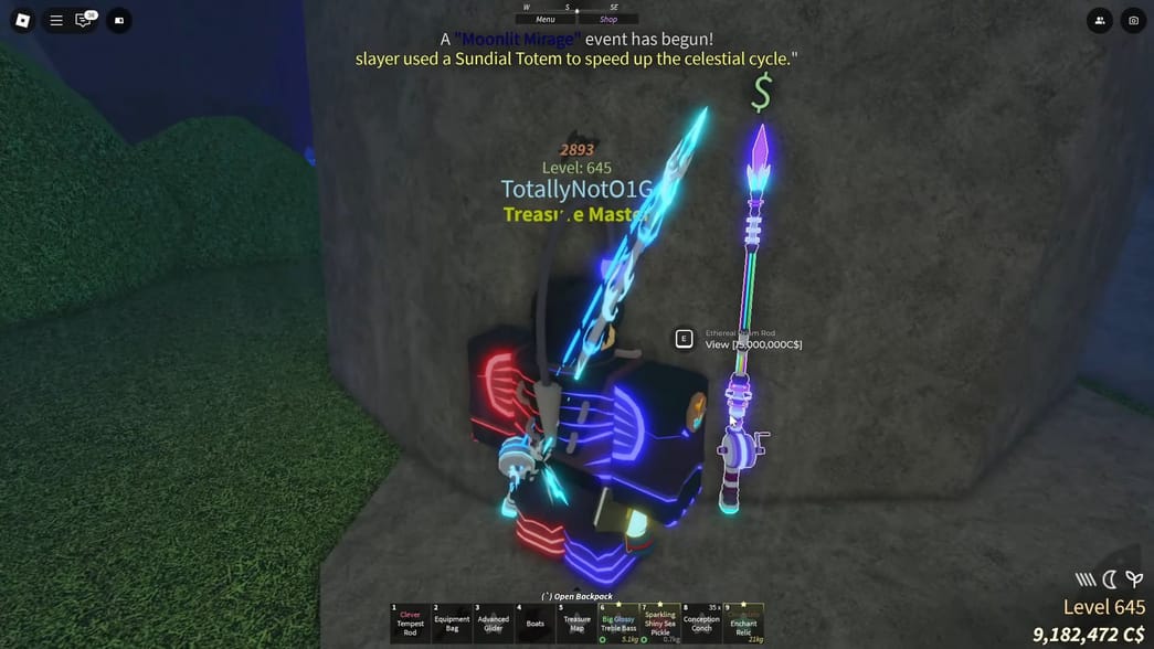 How to get Ethereal Prism Rod in Fisch