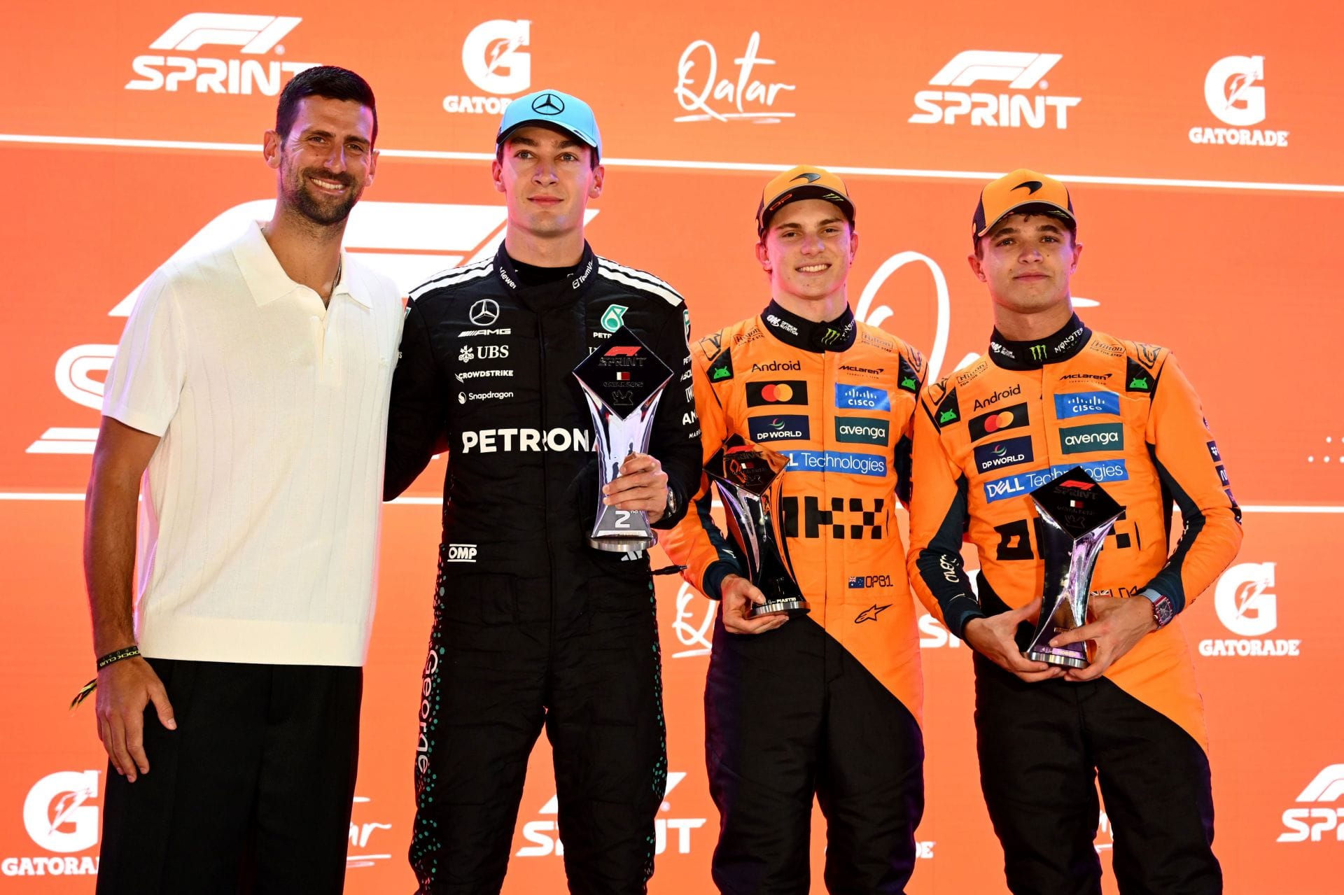 Oscar Piastri tags Novak Djokovic in a social media post after securing ...