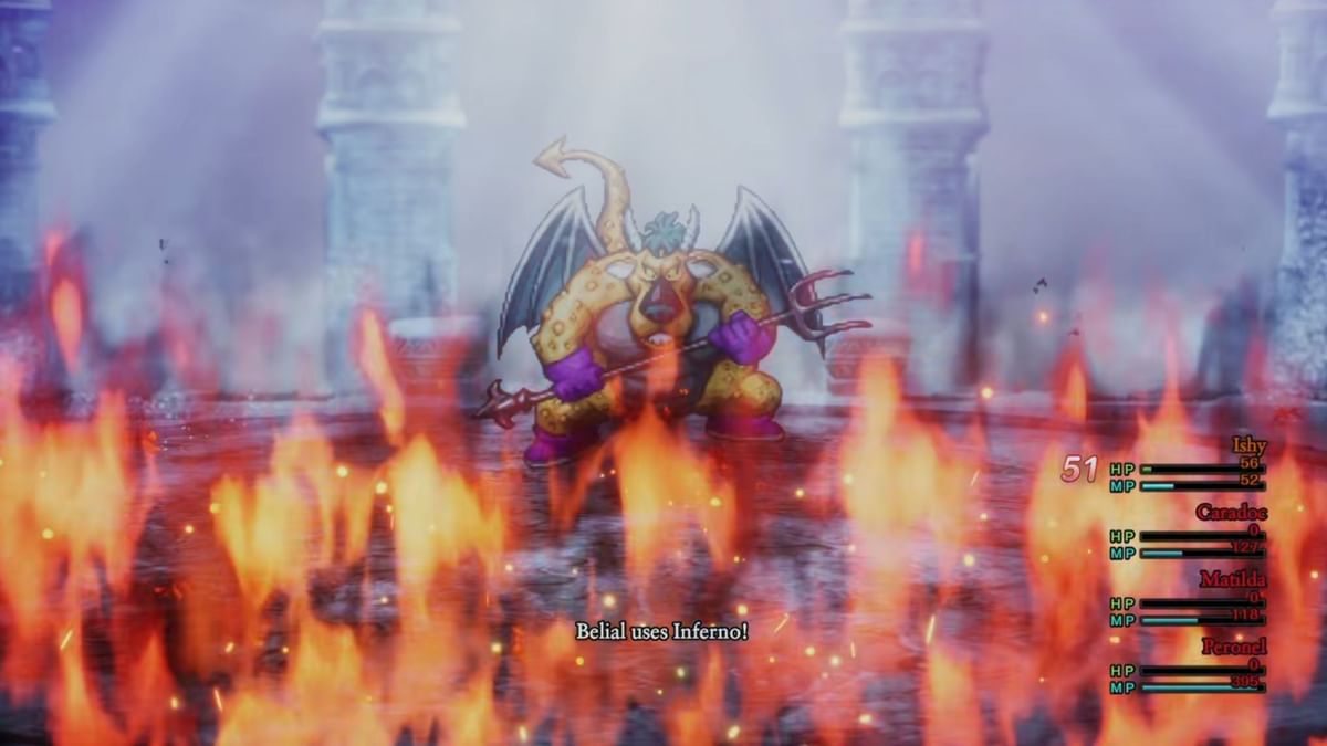 Dragon Quest 1 & 2 HD-2D Remake: How to beat Belial (DQ2)