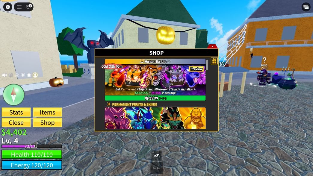 Blox Fruits Werewolf Mutation guide