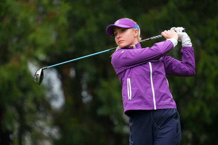 Charley Hull reveals facing a "slight problem" ahead of boarding her ...