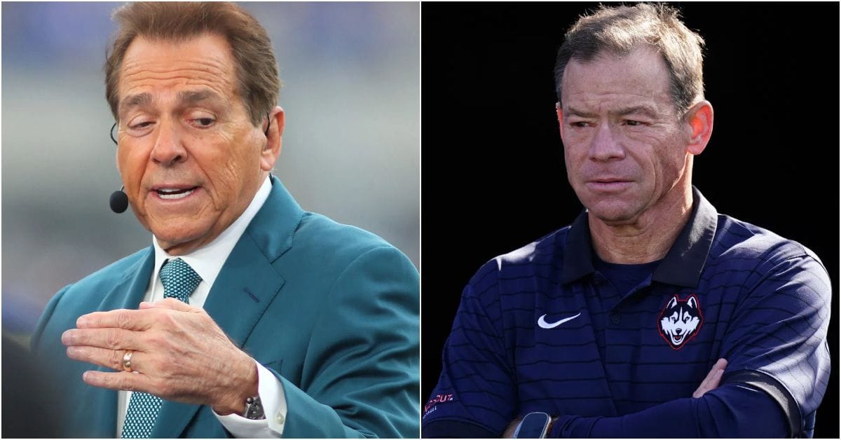 “Not so good for UConn”: Nick Saban questions the logic behind Jim Mora ...