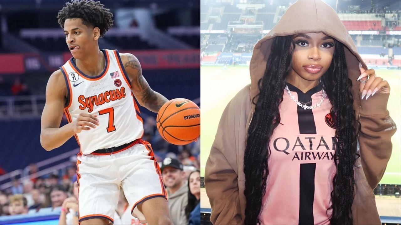 "Him", "Mud" - Kiyan Anthony's GF Angel Bradley, Bryce James & others Hype Syracuse Rookie's ...