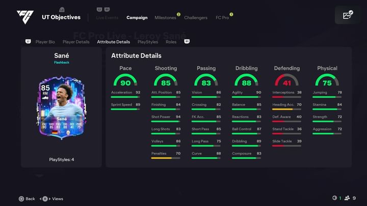 EA FC 26 FC Pro Live Leroy Sane objective: All tasks and rewards