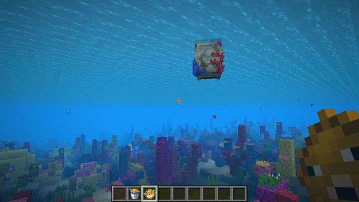 Where to find coral zombie nautilus in Minecraft