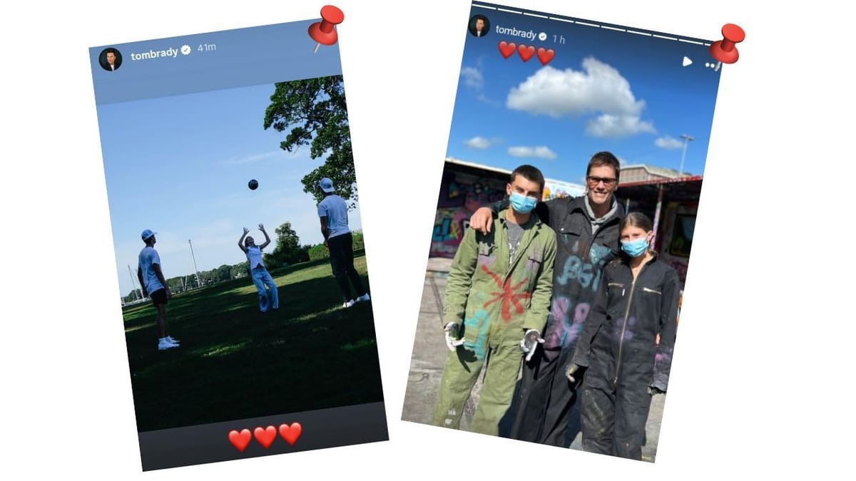 Tom Brady daughter: IN PIC: Tom Brady's daughter Vivian gives off ...
